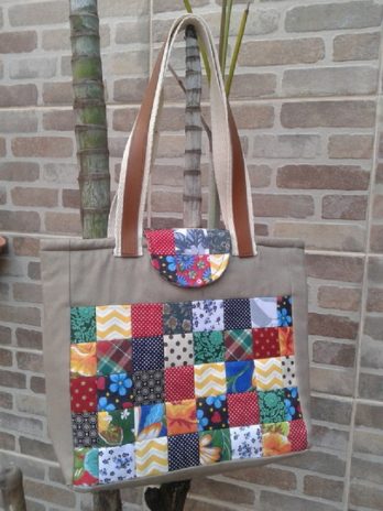 Bolsa de Patchwork: 45 Modelos e Passo a Passos | Revista Artesanato