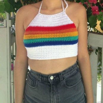 16 Cropped de Crochê com Gráfico: Aprenda a Fazer o Seu! | Revista ...