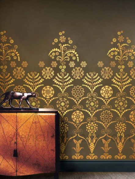 Aprenda Como Fazer Stencil para Parede e Renove a Decoração da Sua Casa ...