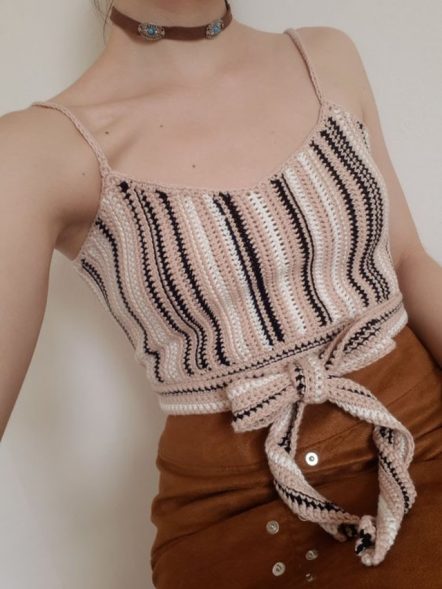 Cropped de Crochê Passo a Passo + 23 Ideias de Peças para se Inspirar ...