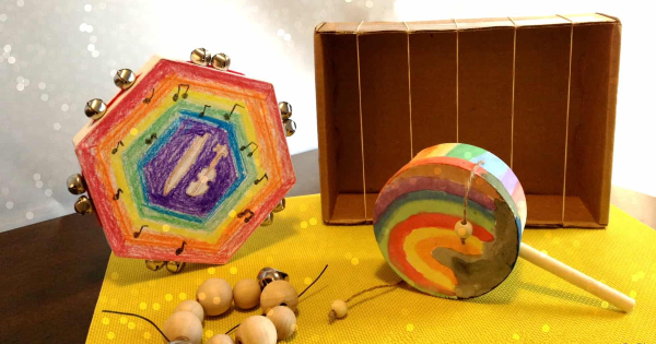 15 Ideias de Instrumentos Musicais Reciclados para Brincar | Revista ...