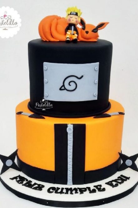 Bolo do Naruto: 40 Ideias Incríveis + Passo a Passo | Revista Artesanato