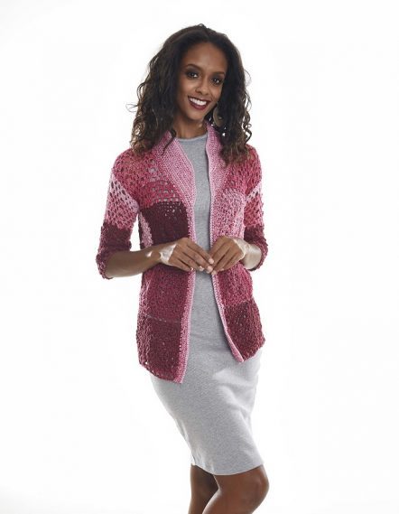 Cardigan de Crochê: 6 Gráficos para Baixar com Passo a Passo | Revista ...