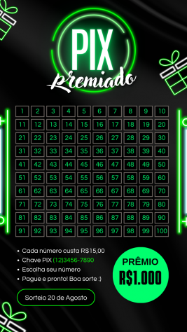 12 Modelos de Rifa Online para Editar Grátis | Revista Artesanato