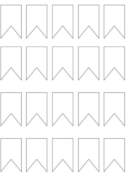 Bandeirinha de Festa Junina para Imprimir: 24 Moldes Grátis | Revista ...