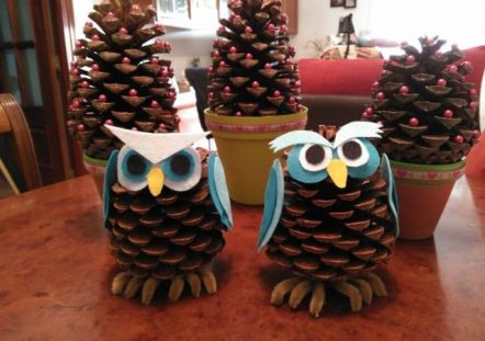 Artesanato com Pinhas Secas: 45 Ideias com Passo a Passos | Revista ...