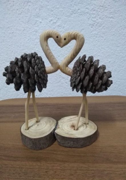 Artesanato com Pinhas Secas: 45 Ideias com Passo a Passos | Revista ...