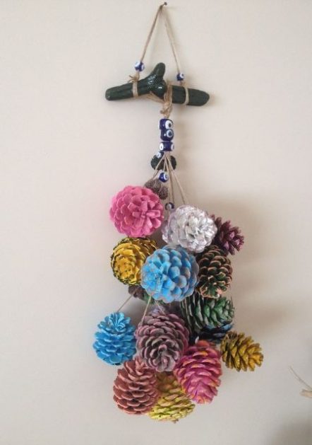 Artesanato com Pinhas Secas: 45 Ideias com Passo a Passos | Revista ...