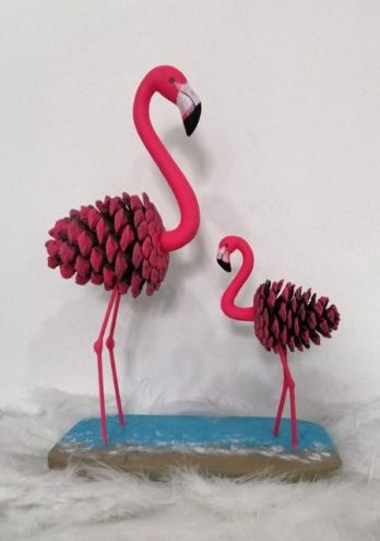 Artesanato com Pinhas Secas: 45 Ideias com Passo a Passos | Revista ...